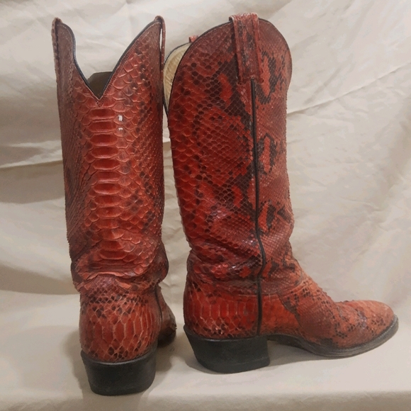 Tony Lama | Shoes | Tony Lama Python Boots | Poshmark